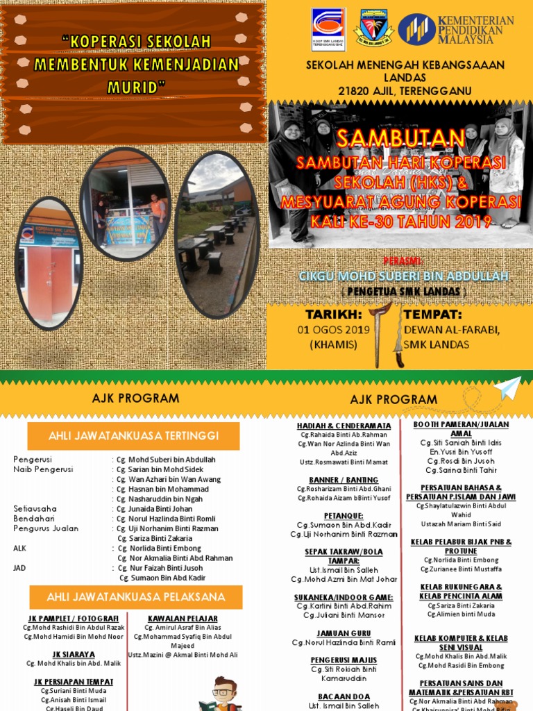 BUKU PROGRAM HARI Koperasi | PDF