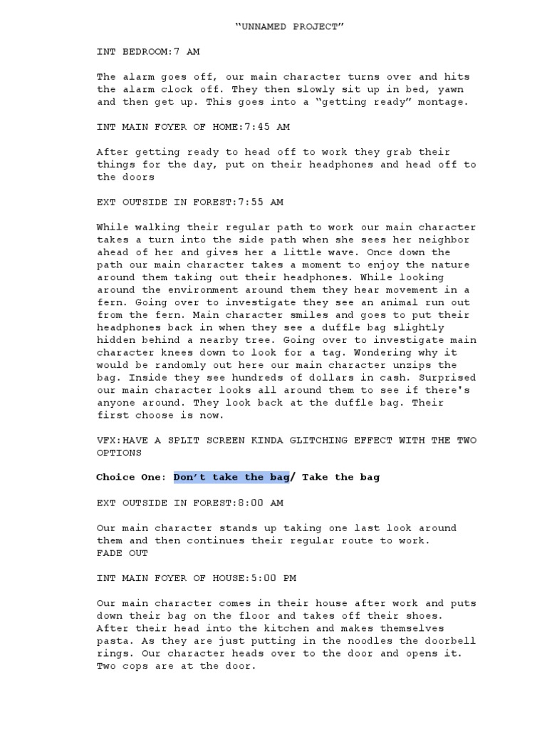 Capstone Script | PDF