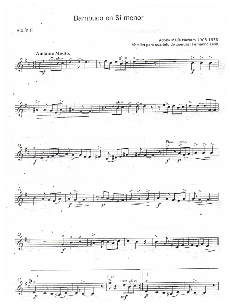 Bambuco en BM Completo | PDF