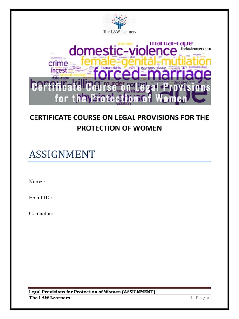 Assignment Women | PDF