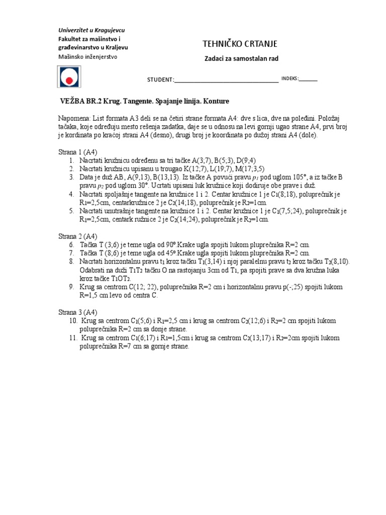 TC 02 Vezba 2019 | PDF