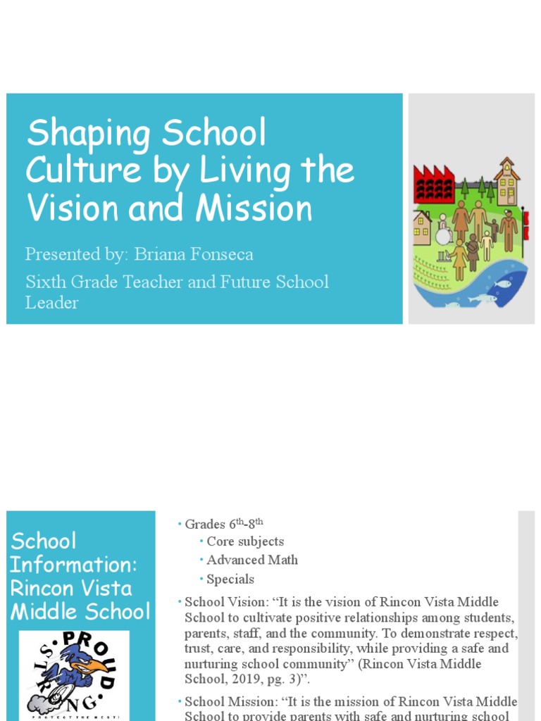 Shaping School Culture | PDF | Community | Teachers