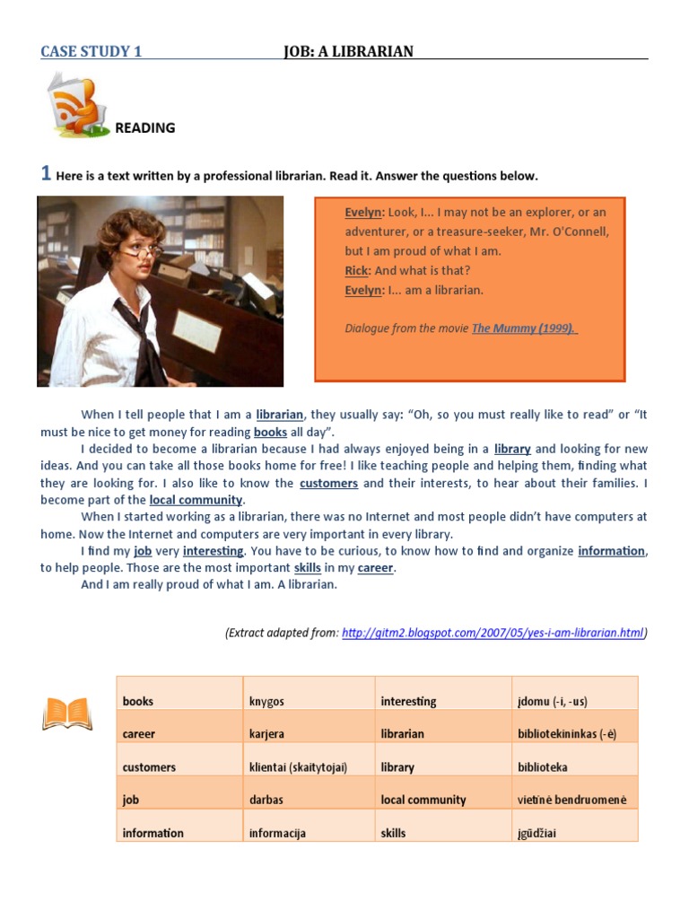 The Role and Pride of a Librarian | PDF | Librarian | Libraries