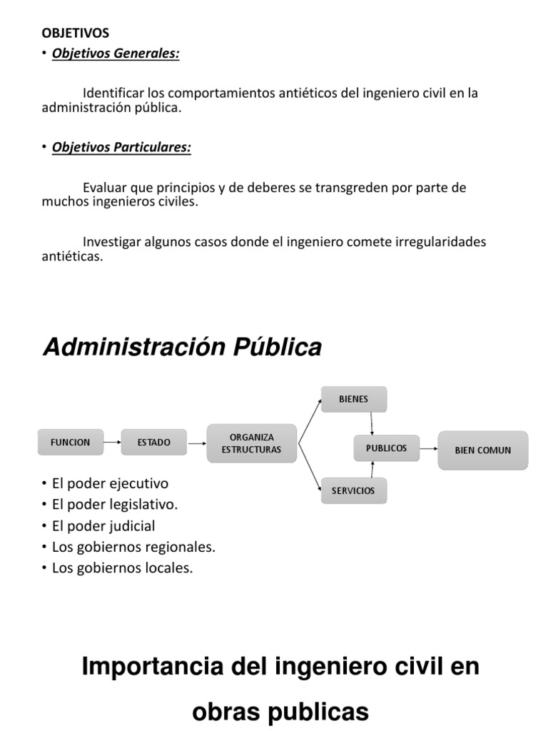 Comportaniento Antietico | PDF | Administración Pública | Ingeniería