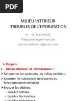 Signes de déshydratation intracellulaire et extracellulaire | PDF ...