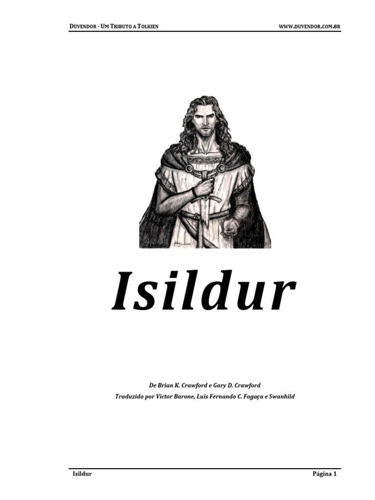 Isildur | PDF | Terra-Média | O Senhor dos Anéis