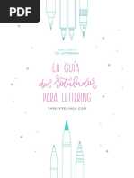 Guia Practica Lettering Masterclass 2021 | PDF