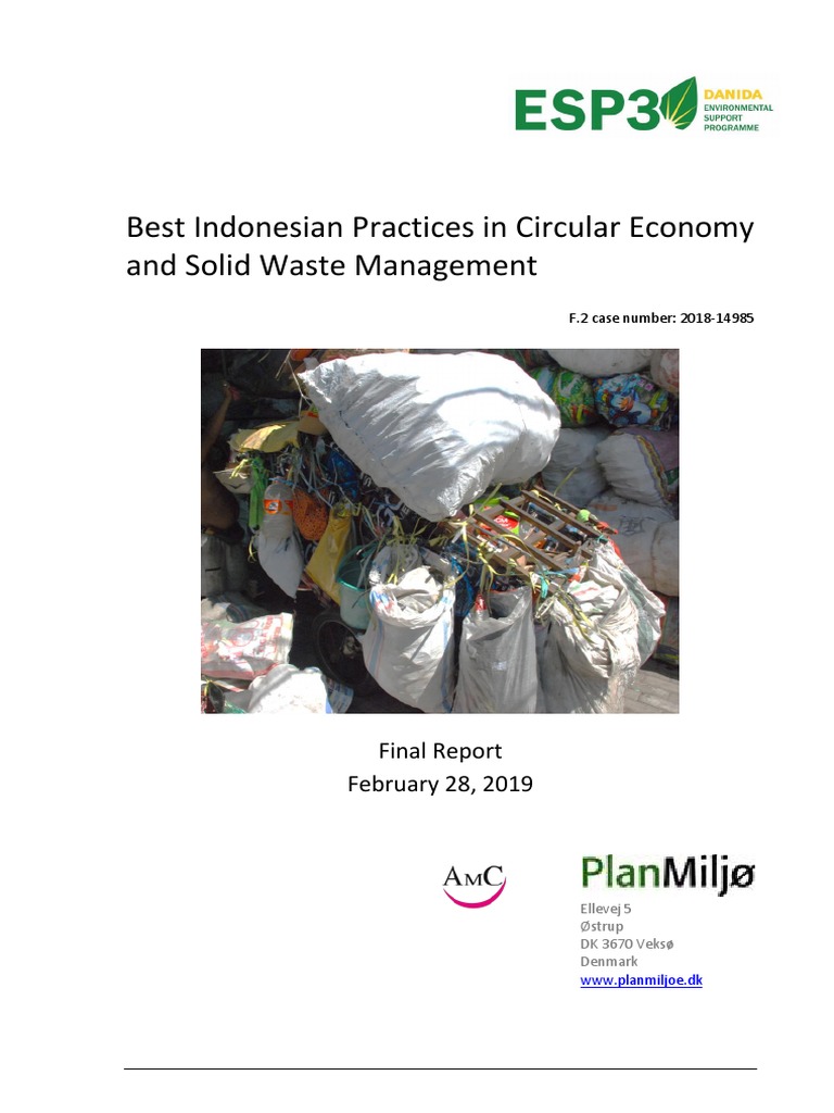 Best Indonesian Practices in CE SWM | PDF | Recycling | Reuse
