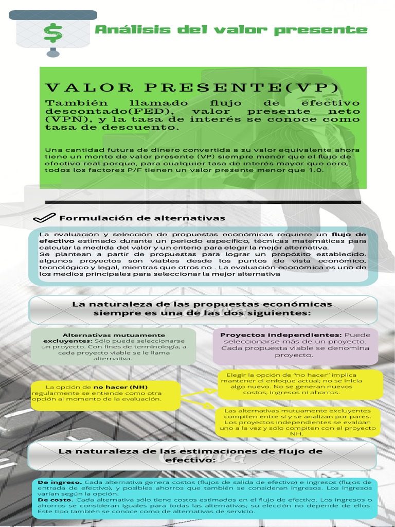 Análisis Del Valor Presente | PDF | Economias | Business