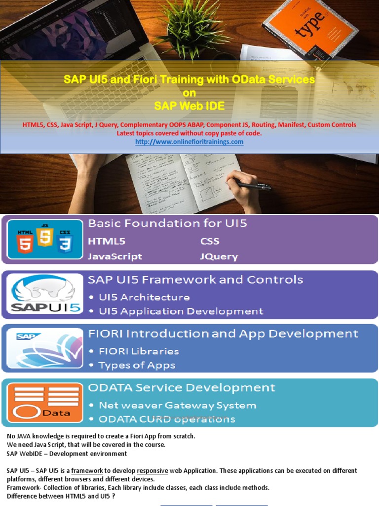 UI5 Training | PDF | Html Element | Html5