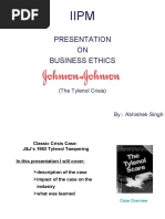 Tylenol Case Study | PDF | Johnson & Johnson | Crisis Management