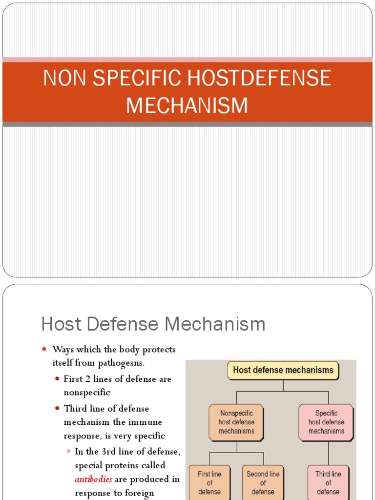 Non Specific Host | PDF | Immune System | Phagocyte