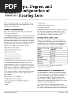 Stenger Test Guide | PDF | Hearing Loss | Ear