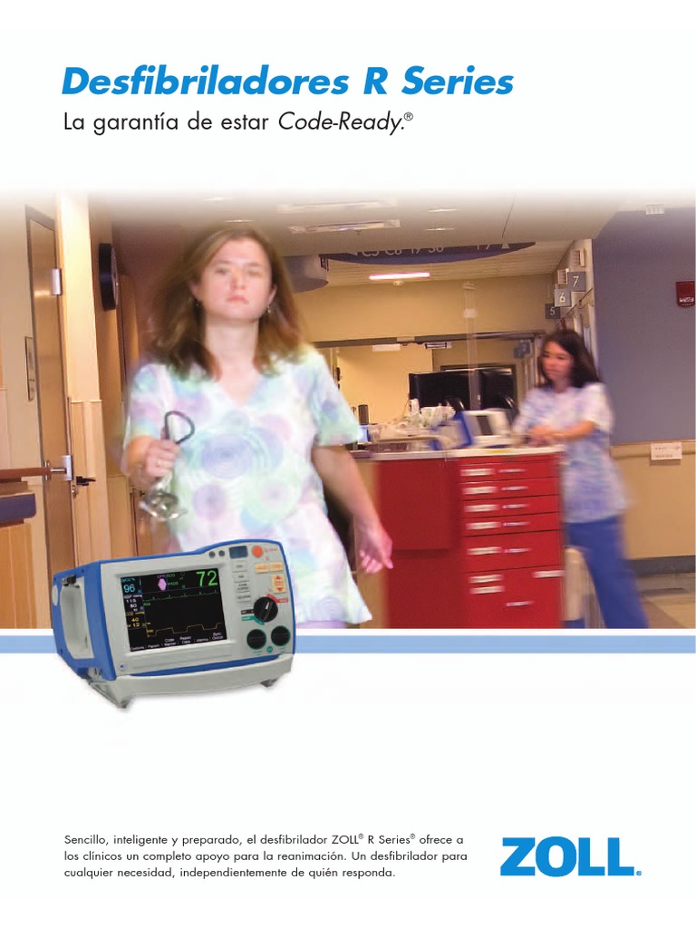 Zoll R Series Spec Sheet Spanish | PDF | Electrocardiografia ...