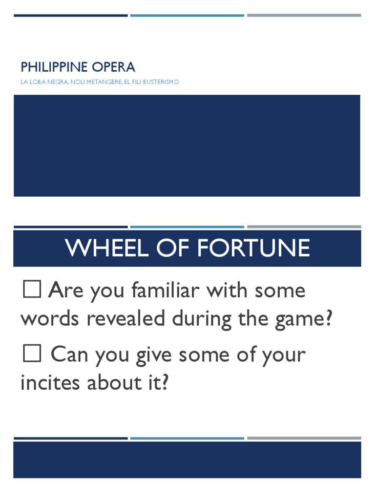 Elements of Philippine Opera Explained | PDF | Singing | Opera