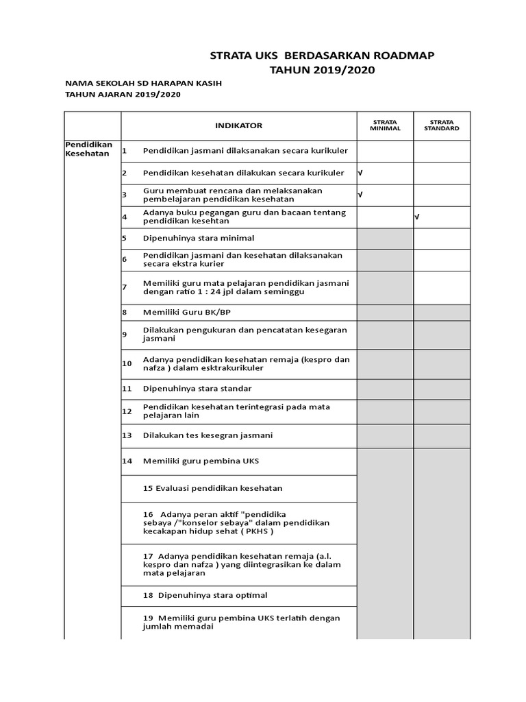 Strata UKS Road Map | PDF