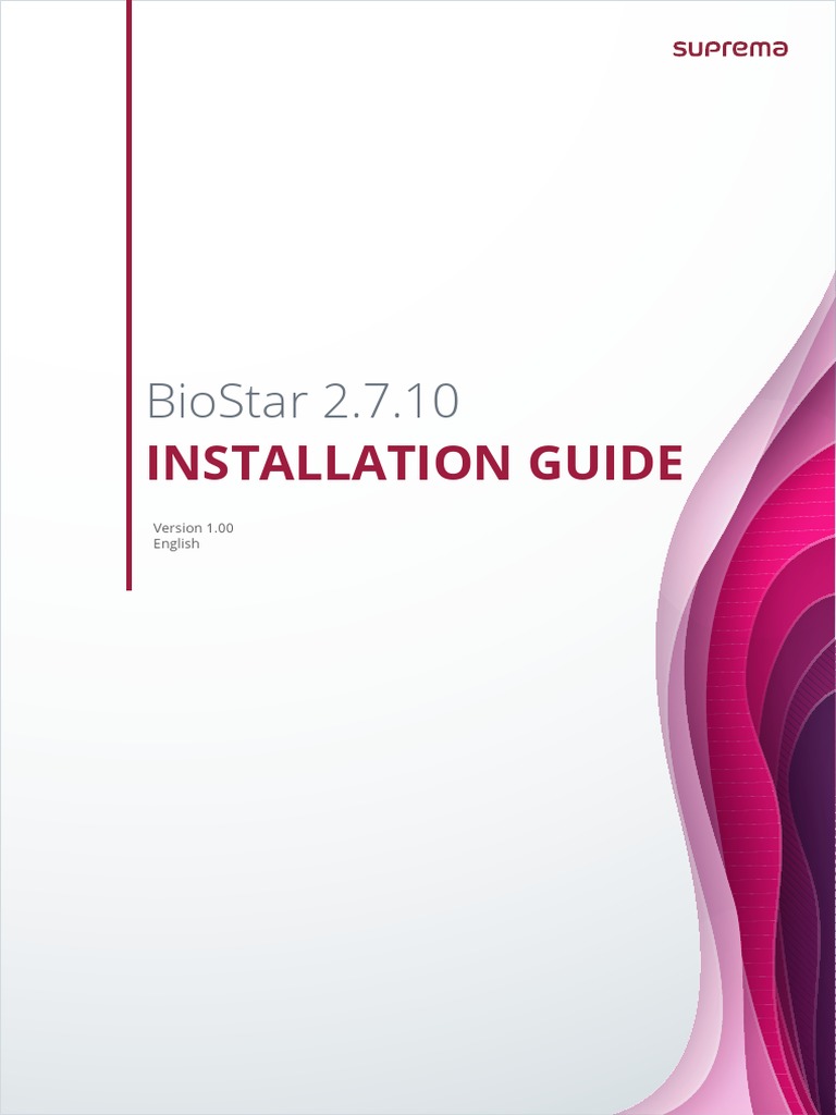BioStar2.7.10 Installation Guide | PDF | Microsoft Windows | Microsoft ...