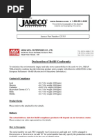 TDK Lambda ZWS30B 5 Datasheet | PDF | Power Supply | Electromagnetism