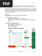 How To Install (Or Uninstall) A VBA Add-In (.Xlam File) For Microsoft ...