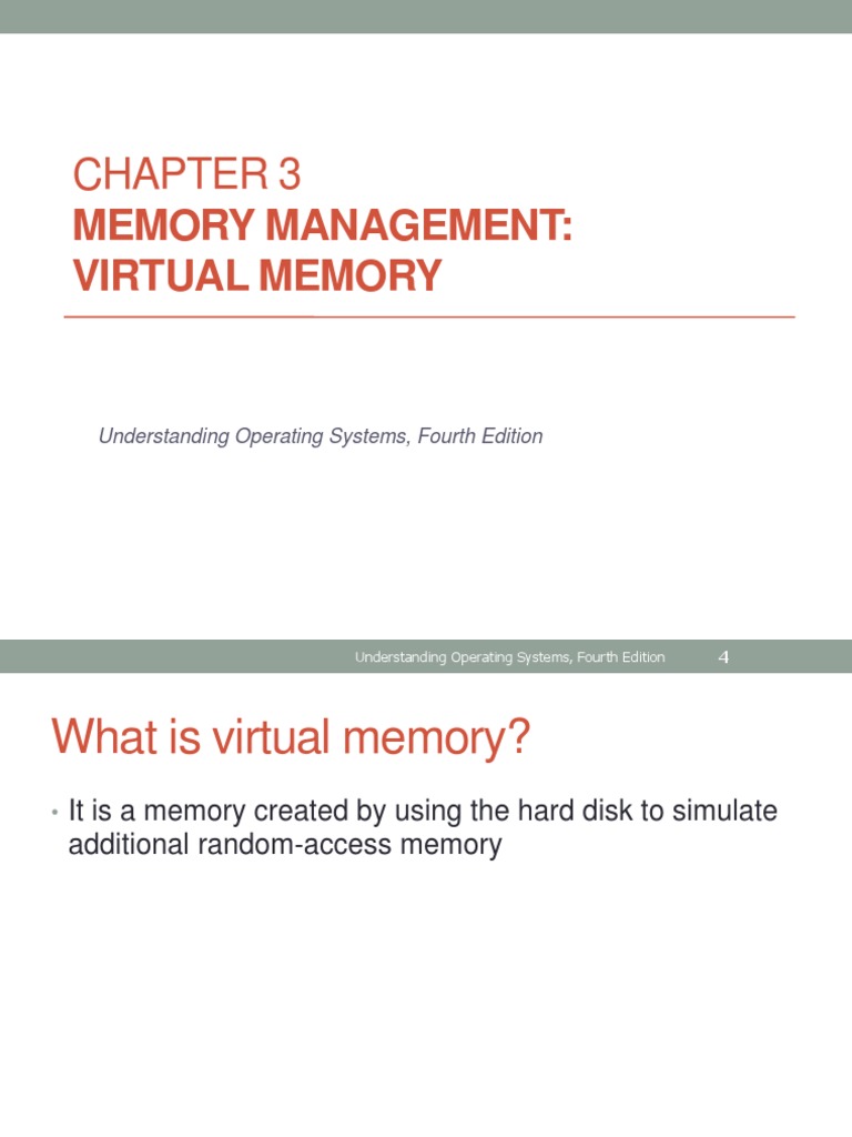 Ch03-Virtual Memory Memory Management | PDF | Cpu Cache | Random Access Memory