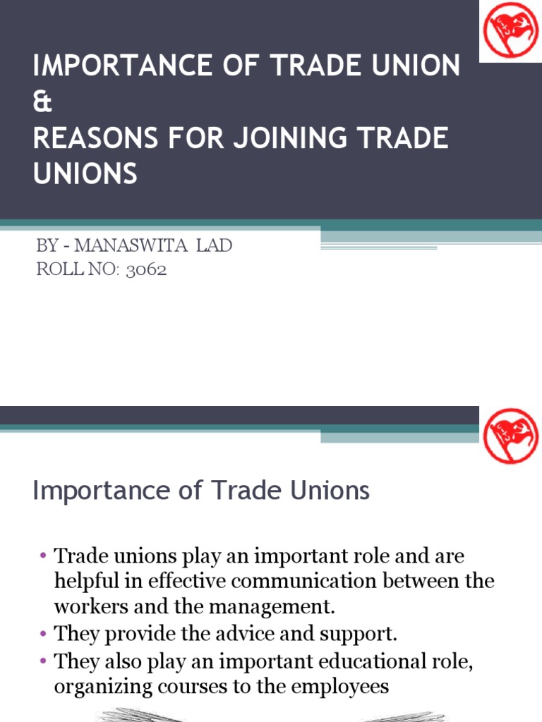 Benefits of Joining Trade Unions | PDF | Finance & Money Management
