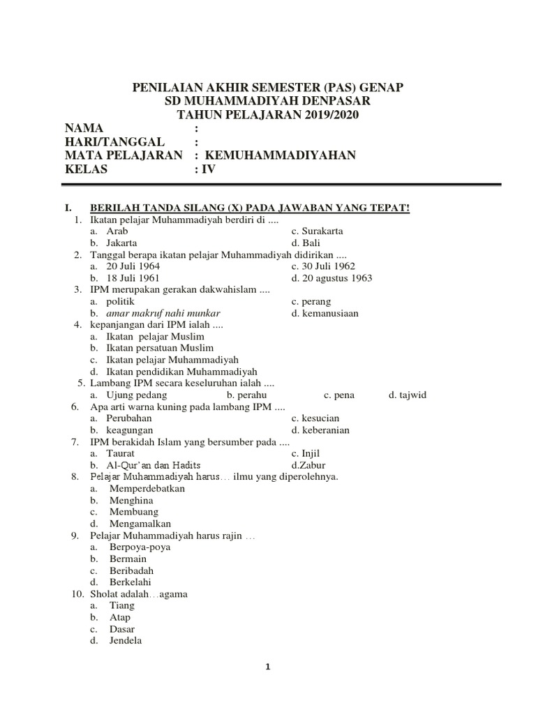 Muhammadiyah | PDF