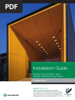 Axon Cladding Installation Guide | PDF | Framing (Construction) | Screw