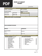 Lifting Permit | PDF | Personal Protective Equipment | Safety