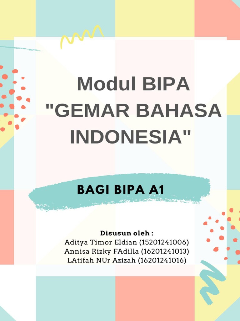 Modul Bipa A1 PDF | PDF