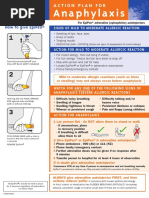 ASCIA Action Plan Anaphylaxis Anapen 2025 | PDF | Allergy | Medical ...