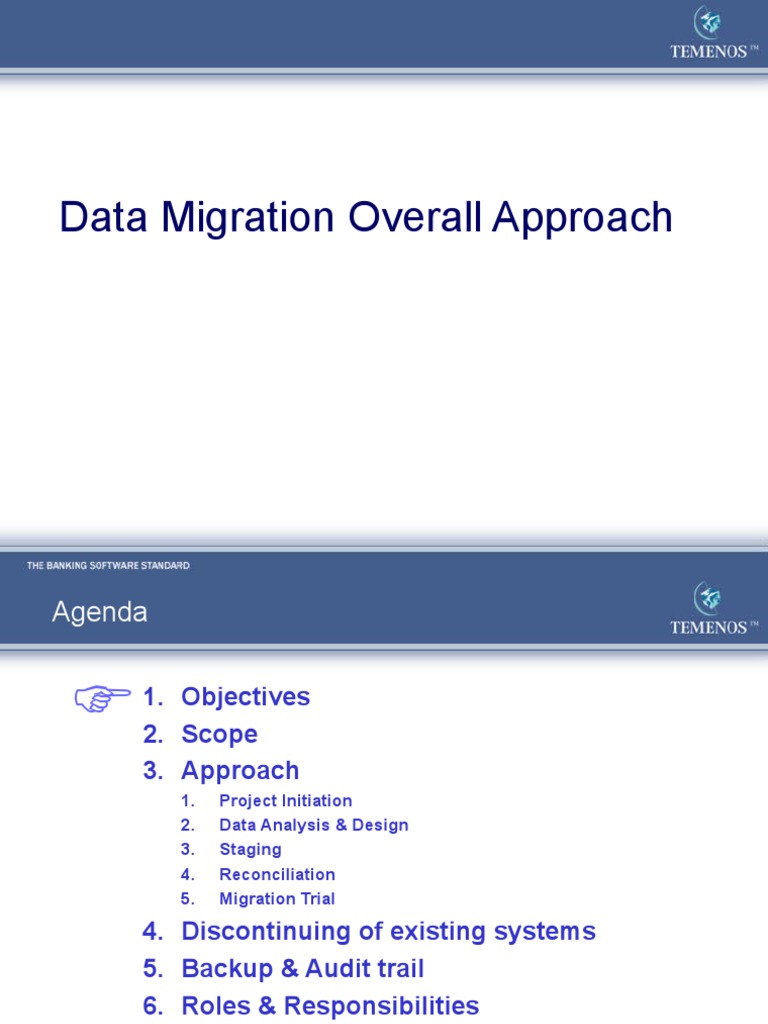 Data Migration Overall Approach | PDF | Conflict Resolution | Databases