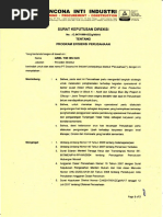 Peraturan Perusahaan PT Panca Amara Utama - 2022-2024 | PDF