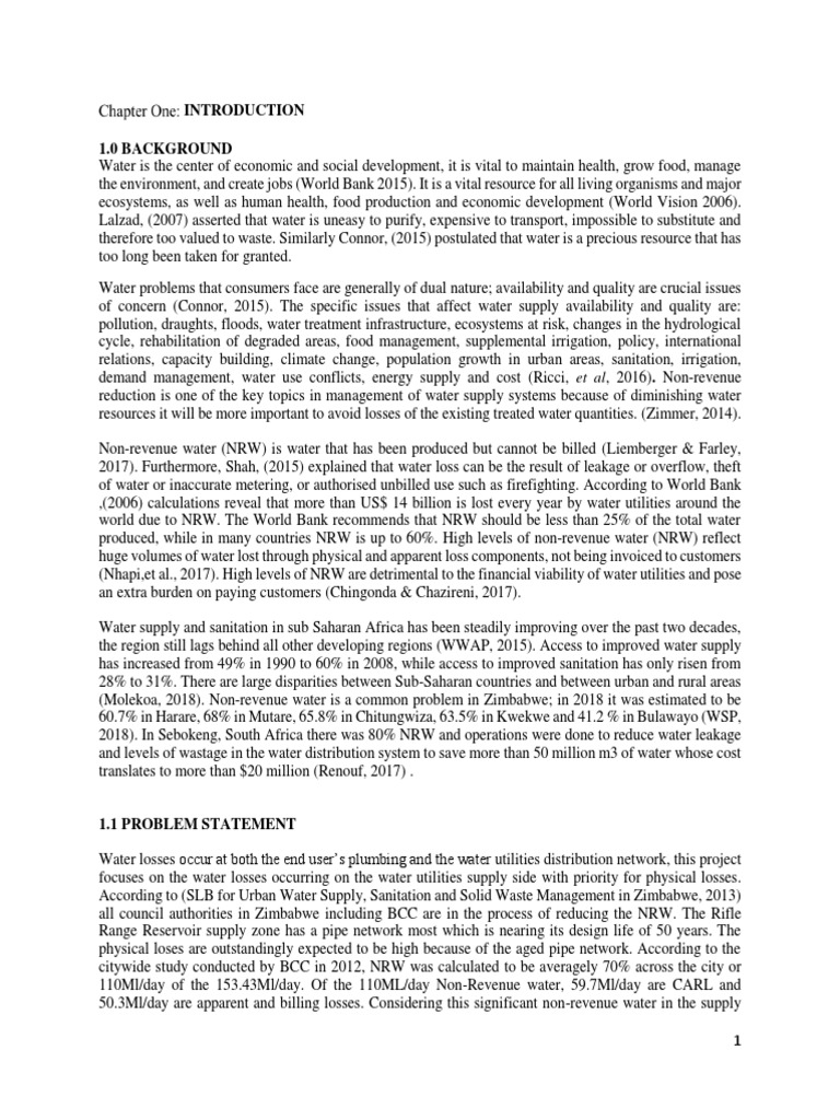 Research Proposal Example | PDF | Water Resources | Hydrology