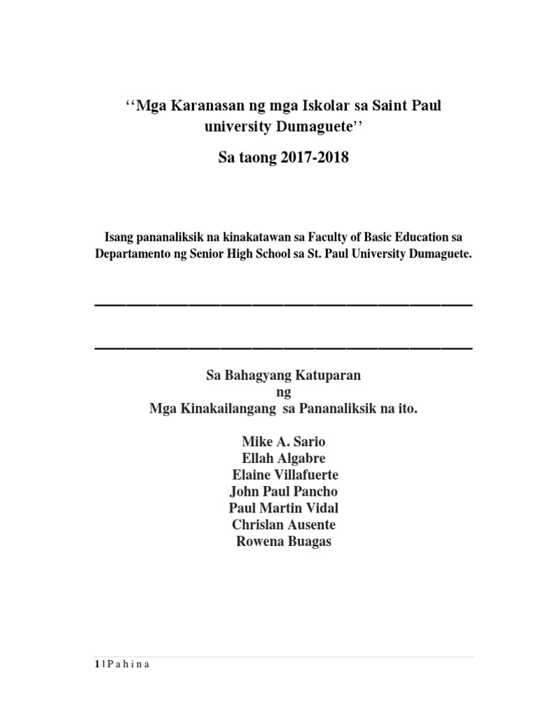 Filipino Research | PDF