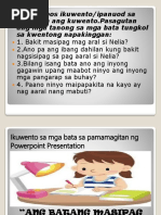 COT - MTB SALITANG KILOS - Docx Version 1 | PDF