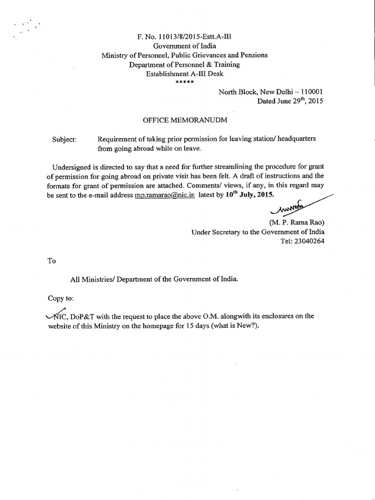 Ex India Leave Form PDF | PDF | Travel Visa | Government Information