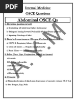 Abdominal Examination - OSCE Guide - Geeky Medics | PDF | Abdomen | Medical Specialties