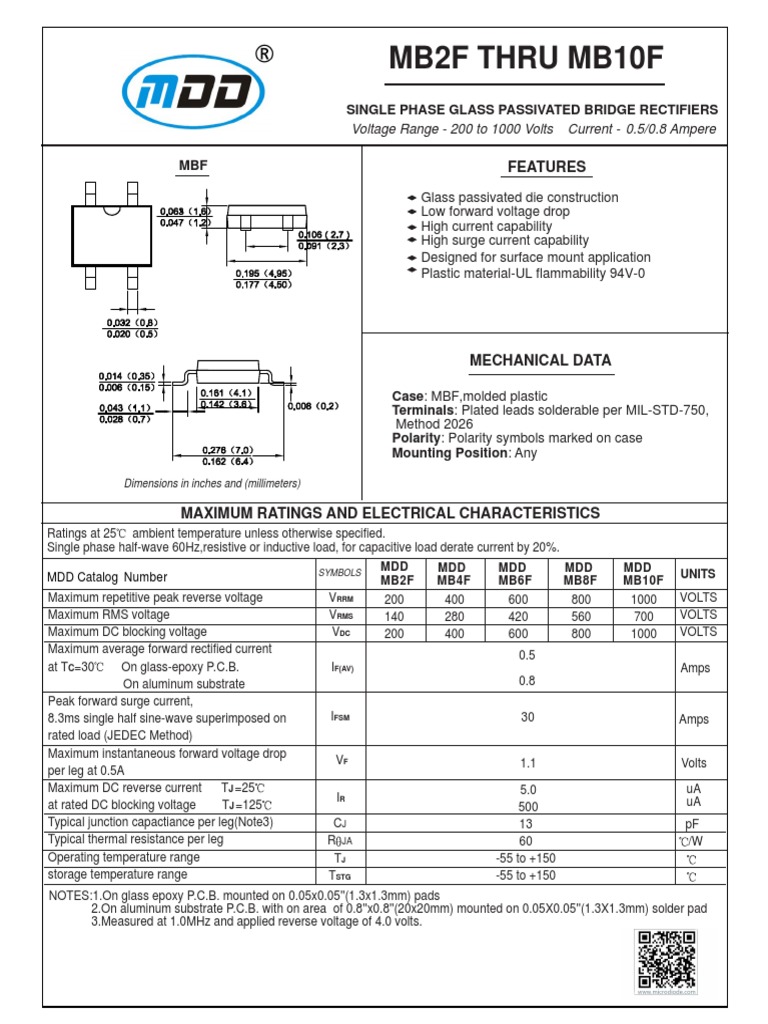 Diode Rectifier IC PDF | PDF | Rectifier | Capacitor