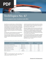 BIL Ratings and IEEE Standards Overview | PDF