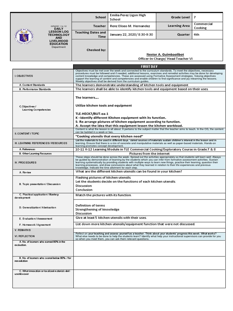 DLL-Format-for-TLE | Educational Assessment | Learning