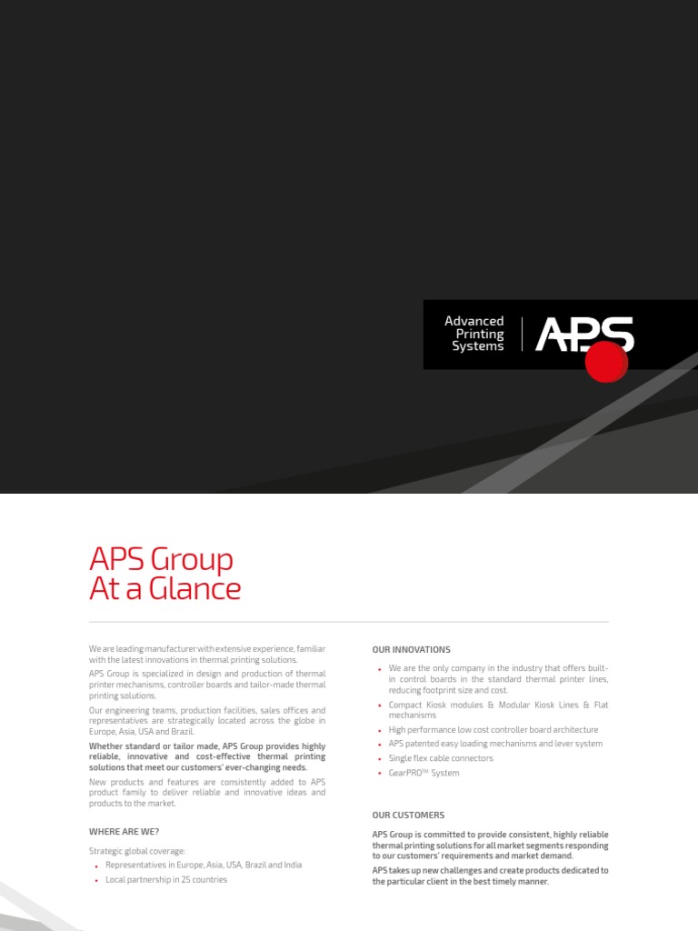 Printers APS | PDF | Printer (Computing) | Volt