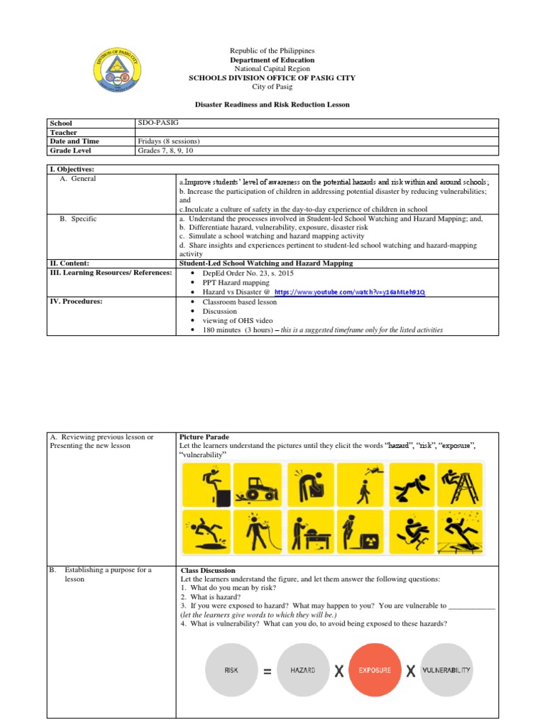 DLP Hazard Mapping | PDF | Hazards | Risk