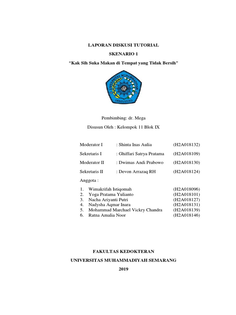 Laporan Blok 9 Skenario 1 | PDF
