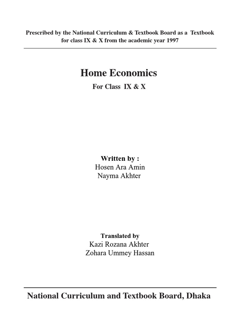 classXI-XenglishHome Econo-9-10 PDF | PDF | Resource | Housewife classXI-XenglishHome Econo-9-10 PDF | PDF | Resource | Housewife
