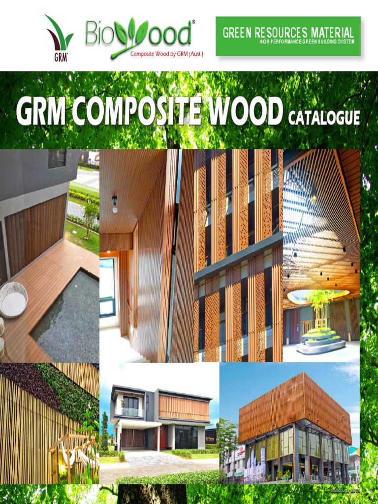 GRM-Biowood Catalogue PDF | PDF | Wood | Extrusion