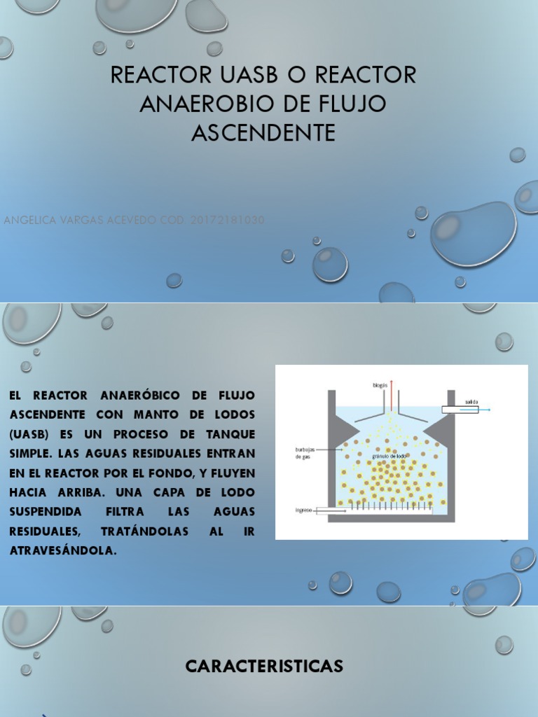 Reactor UASB o Reactor Anaerobio de Flujo Ascendente | PDF