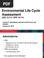 Sima Pro 8 Tutorial | PDF | Life Cycle Assessment