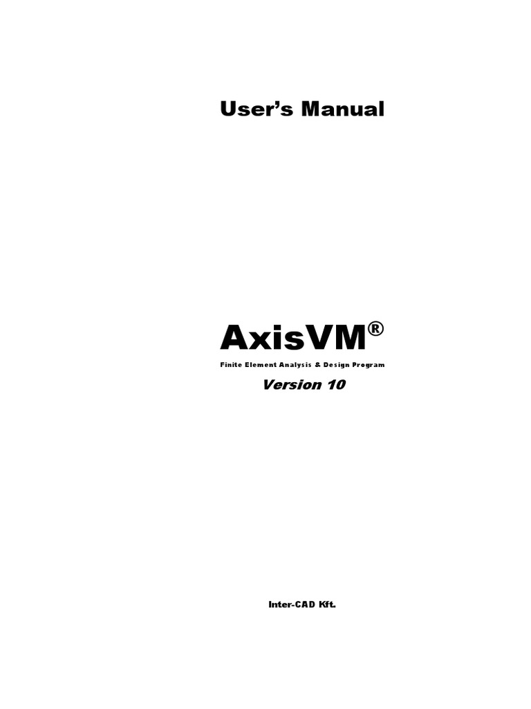 TUTORIAL - AxisVM | PDF | Coordinate System | Icon (Computing)