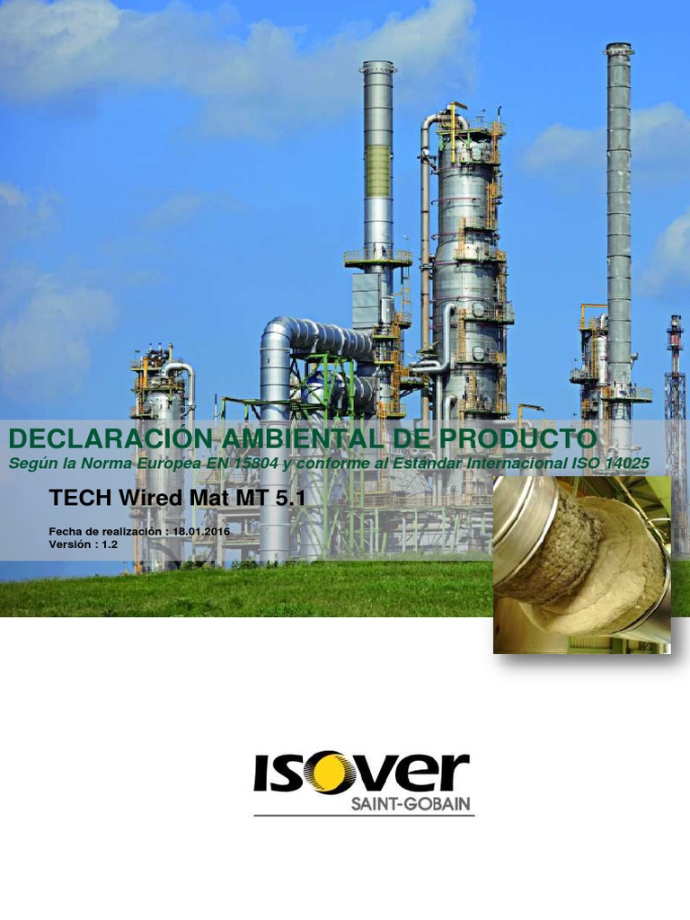 Tech Wired Mat MT 5.1 | PDF | Aislamiento térmico | Residuos