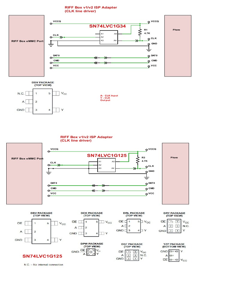 RIFF Box v2 and SN74LVC Components | PDF